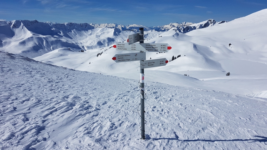 Wintersport Fontanella-Faschina - Dorp in Oostenrijk