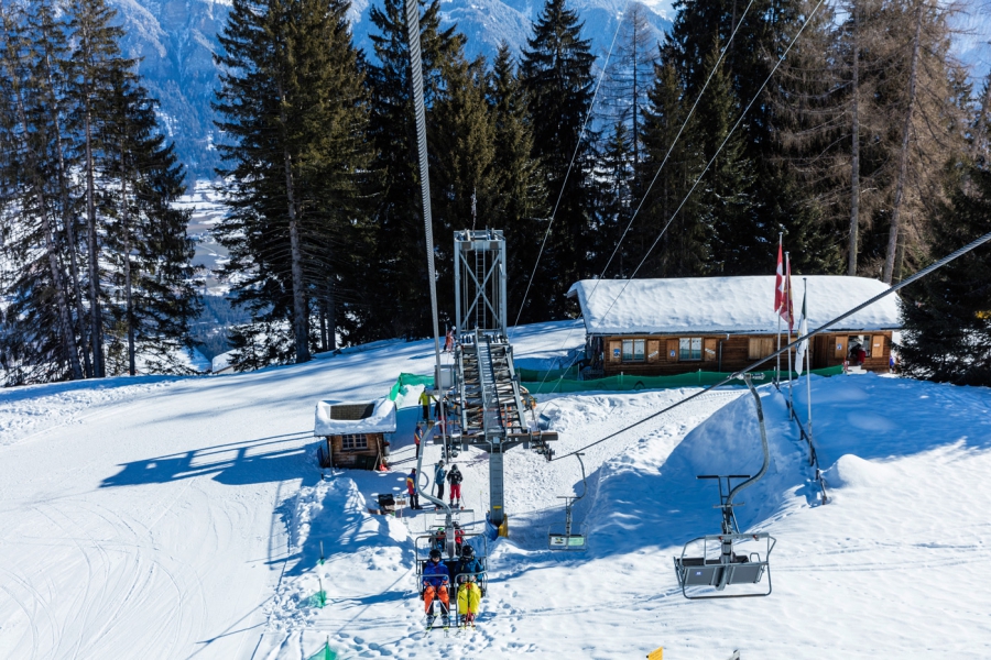 Wintersport Sarn-Heinzenberg - Skigebied in Zwitserland